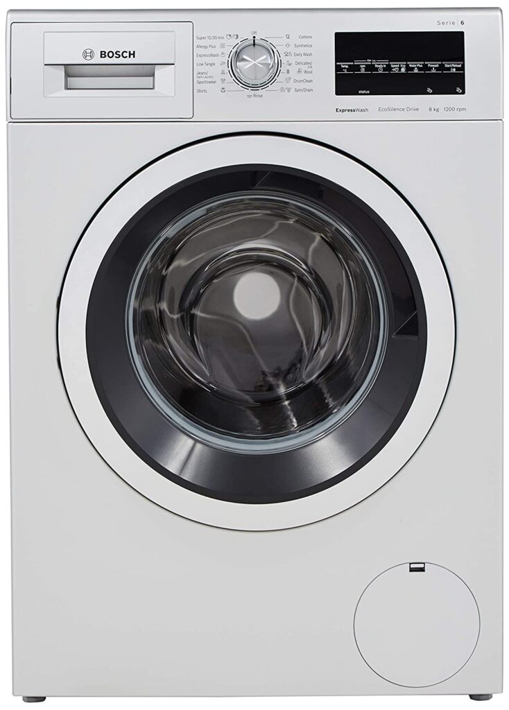 Bosch 8 kg Inverter Fully-Automatic Front Loading Washing Machine ...